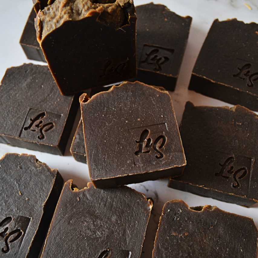 Pine Tar Soap for eczema, psoriasis and seborrheic dermatitis, soap for ...